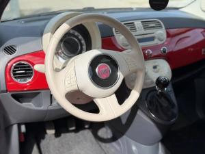Red Fiat 500 2010 in Riga, with an engine capacity of 1.20 L and mileage of 36 thousand km for 4400 €, photo 8 on AUTOMOTO.COM.LV