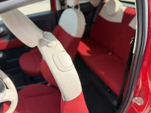Red Fiat 500 2010 in Riga, with an engine capacity of 1.20 L and mileage of 36 thousand km for 4400 €, photo 15 on AUTOMOTO.COM.LV
