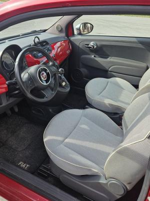 Sarkans Fiat 500 2014 Saku, ar dzinēja tilpumu 1.20 L un nobraukumu 124 tūkst. km par 4999 €, foto 5 vietnē AUTOMOTO.COM.LV