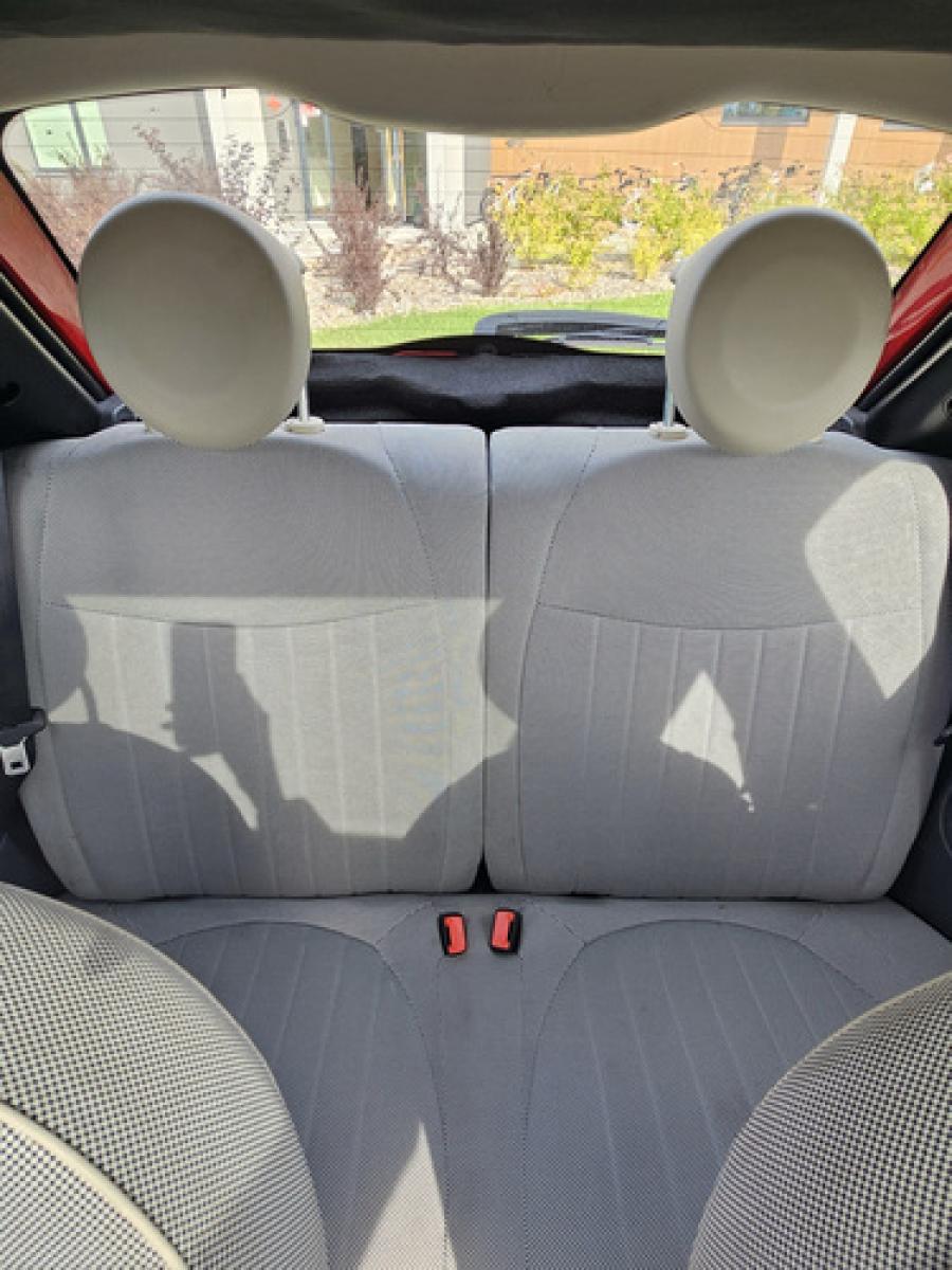 Sarkans Fiat 500 2014 Saku, ar dzinēja tilpumu 1.20 L un nobraukumu 124 tūkst. km par 4999 €, foto 7 vietnē AUTOMOTO.COM.LV