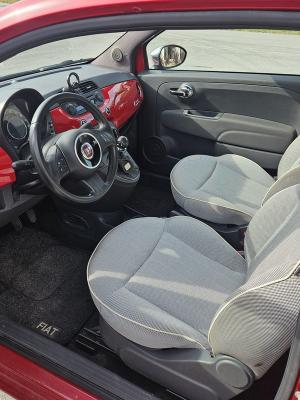 Sarkans Fiat 500 2014 Saku, ar dzinēja tilpumu 1.20 L un nobraukumu 124 tūkst. km par 4999 €, foto 13 vietnē AUTOMOTO.COM.LV