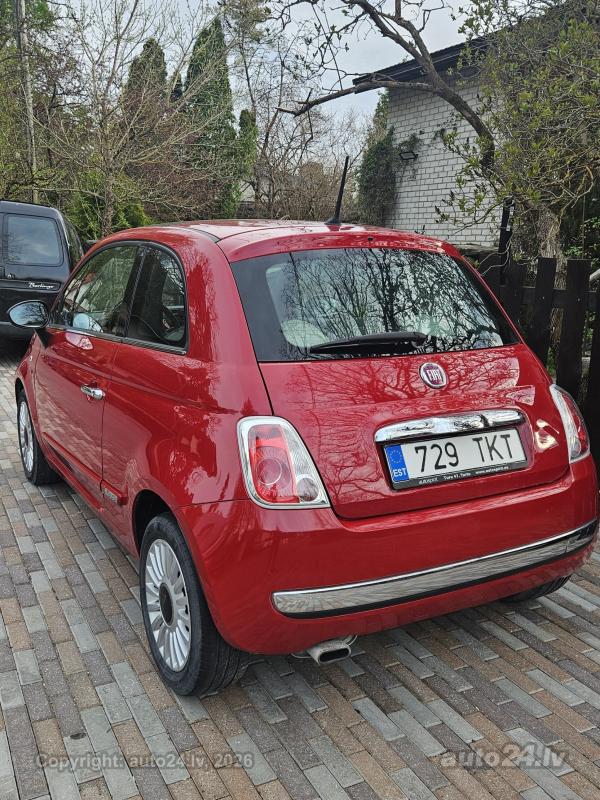 Red Fiat 500 2014 in Tallinn, with an engine capacity of 1.20 L and mileage of 129 thousand km for 4400 €, photo 3 on AUTOMOTO.COM.LV