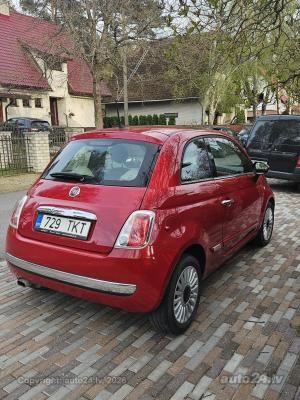 Sarkans Fiat 500 2014 Tallina, ar dzinēja tilpumu 1.20 L un nobraukumu 129 tūkst. km par 4400 €, foto 5 vietnē AUTOMOTO.COM.LV