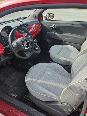 Sarkans Fiat 500 2014 Tallina, ar dzinēja tilpumu 1.20 L un nobraukumu 129 tūkst. km par 4400 €, foto 6 vietnē AUTOMOTO.COM.LV
