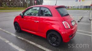 Sarkans Fiat 500 2014 Rīga, ar dzinēja tilpumu 1.20 L un nobraukumu 85 tūkst. km par 4400 €, foto 6 vietnē AUTOMOTO.COM.LV