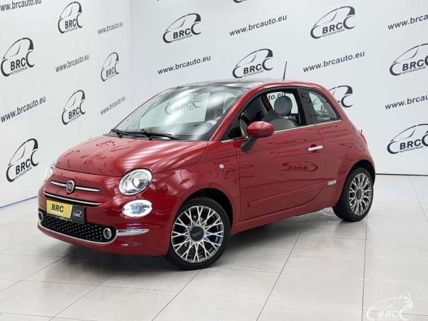 Red Fiat 500 2016 in Vilnius, with an engine capacity of 1.24 L and mileage of 88 thousand km for 6500 €, photo 1 on AUTOMOTO.COM.LV