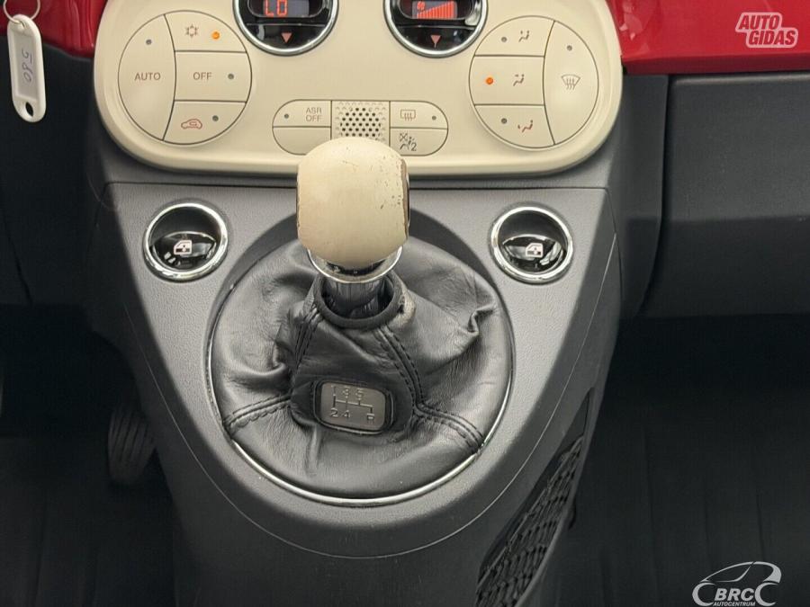 Красный Фиат 500 2016 в Авиженяй, объемом двигателя 1.20 л и пробегом 88 тыс. км за 6500 €, фото 15 на AUTOMOTO.COM.LV