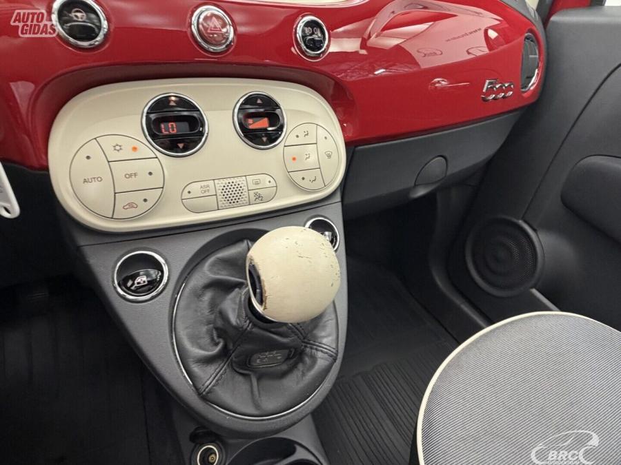 Красный Фиат 500 2016 в Авиженяй, объемом двигателя 1.20 л и пробегом 88 тыс. км за 6500 €, фото 21 на AUTOMOTO.COM.LV