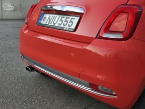 Red Fiat 500 2016 in Klaipeda, with an engine capacity of 1.20 L and mileage of 76 thousand km for 8500 €, photo 5 on AUTOMOTO.COM.LV