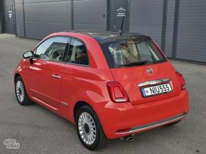 Red Fiat 500 2016 in Klaipeda, with an engine capacity of 1.20 L and mileage of 76 thousand km for 8500 €, photo 7 on AUTOMOTO.COM.LV