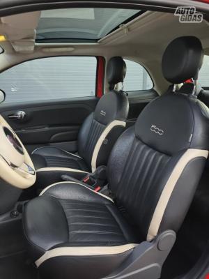 Red Fiat 500 2016 in Klaipeda, with an engine capacity of 1.20 L and mileage of 76 thousand km for 8500 €, photo 19 on AUTOMOTO.COM.LV