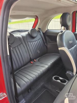 Red Fiat 500 2016 in Klaipeda, with an engine capacity of 1.20 L and mileage of 76 thousand km for 8500 €, photo 23 on AUTOMOTO.COM.LV