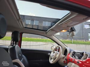 Red Fiat 500 2016 in Klaipeda, with an engine capacity of 1.20 L and mileage of 76 thousand km for 8500 €, photo 25 on AUTOMOTO.COM.LV