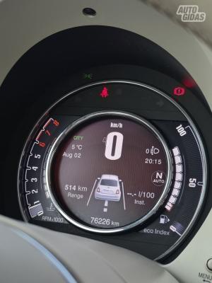 Red Fiat 500 2016 in Klaipeda, with an engine capacity of 1.20 L and mileage of 76 thousand km for 8500 €, photo 29 on AUTOMOTO.COM.LV