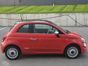 Sarkans Fiat 500 2016 Klaipėda, ar dzinēja tilpumu 1.20 L un nobraukumu 76 tūkst. km par 8000 €, foto 3 vietnē AUTOMOTO.COM.LV