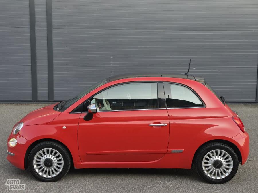 Sarkans Fiat 500 2016 Klaipėda, ar dzinēja tilpumu 1.20 L un nobraukumu 76 tūkst. km par 8000 €, foto 7 vietnē AUTOMOTO.COM.LV