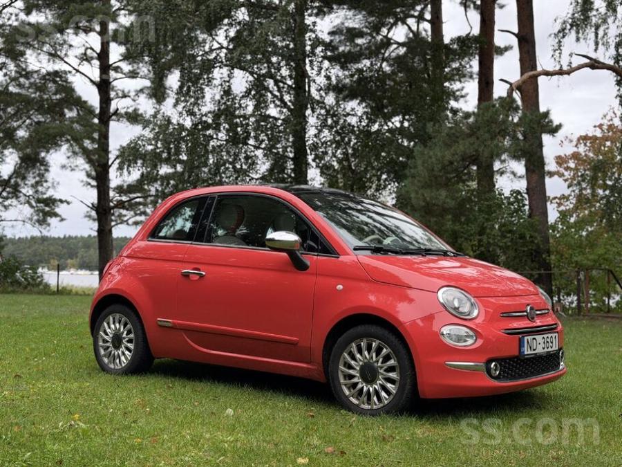 Red Fiat 500 2016 in Jurmala, with an engine capacity of 1.20 L and mileage of 123 thousand km for 8000 €, photo 3 on AUTOMOTO.COM.LV