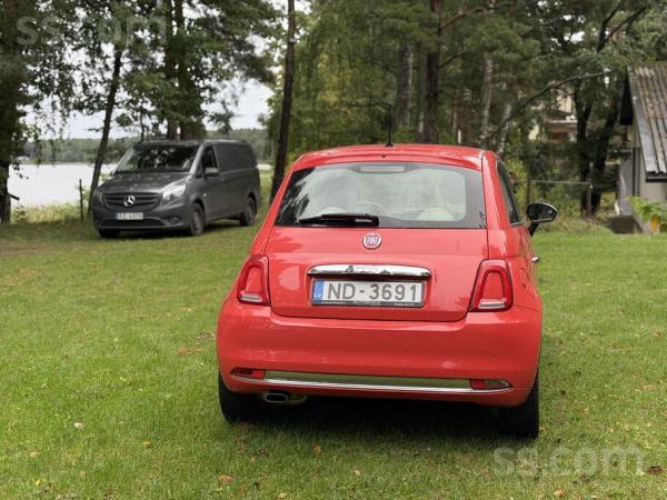 Red Fiat 500 2016 in Jurmala, with an engine capacity of 1.20 L and mileage of 123 thousand km for 8000 €, photo 5 on AUTOMOTO.COM.LV