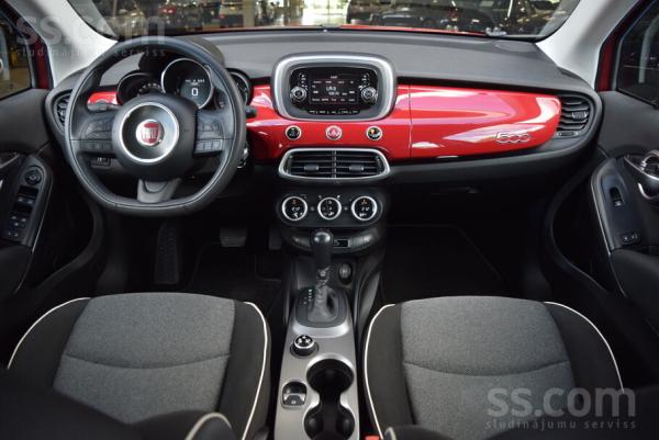 Red Fiat 500 2017 in Riga, with an engine capacity of 1.60 L and mileage of 150 thousand km for 9900 €, photo 5 on AUTOMOTO.COM.LV