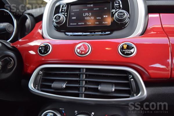 Red Fiat 500 2017 in Riga, with an engine capacity of 1.60 L and mileage of 150 thousand km for 9900 €, photo 9 on AUTOMOTO.COM.LV