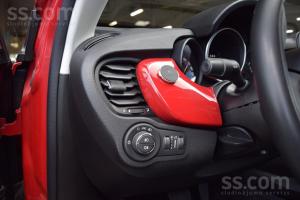 Sarkans Fiat 500 2017 Rīga, ar dzinēja tilpumu 1.60 L un nobraukumu 150 tūkst. km par 9300 €, foto 12 vietnē AUTOMOTO.COM.LV