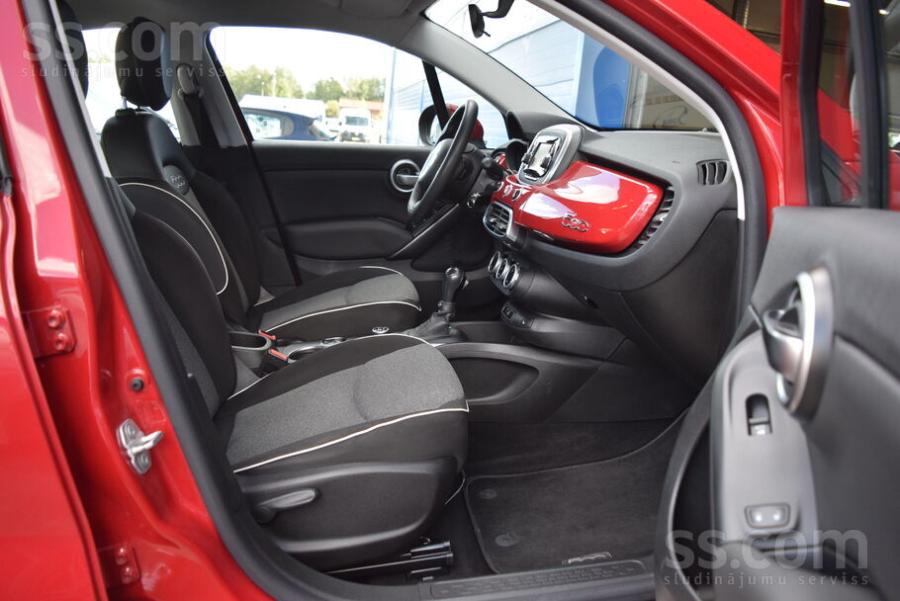 Sarkans Fiat 500 2017 Rīga, ar dzinēja tilpumu 1.60 L un nobraukumu 150 tūkst. km par 9300 €, foto 13 vietnē AUTOMOTO.COM.LV