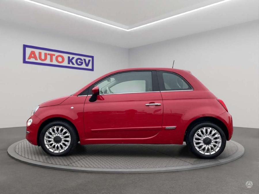 Red Fiat 500 2020 in Vilnius, with an engine capacity of 1.20 L and mileage of 41 thousand km for 8899 €, photo 2 on AUTOMOTO.COM.LV