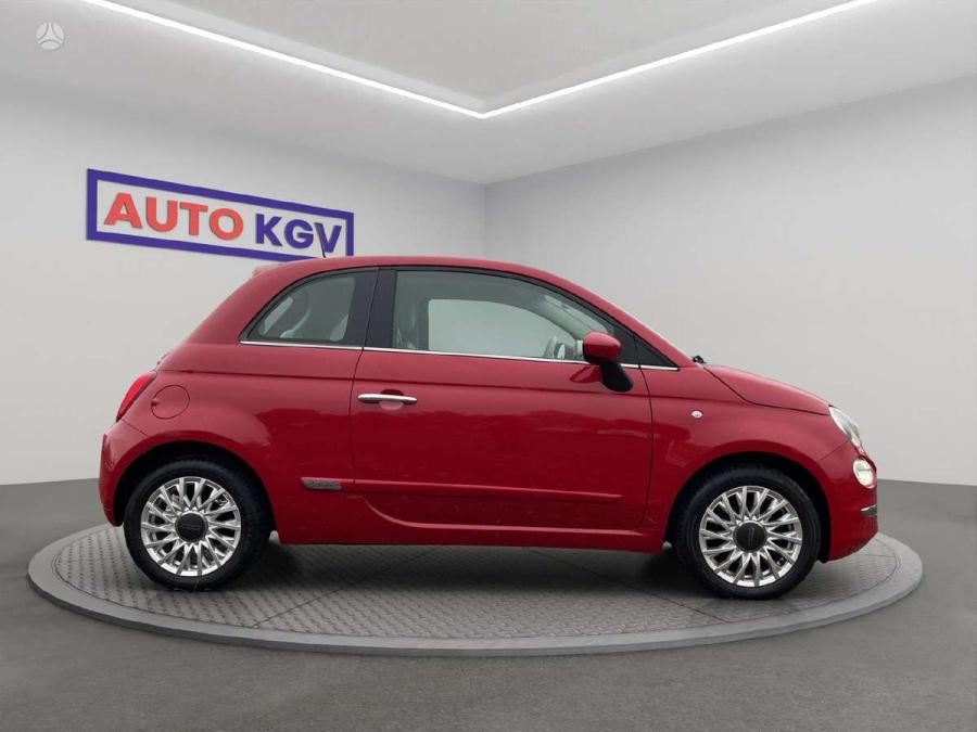 Red Fiat 500 2020 in Vilnius, with an engine capacity of 1.20 L and mileage of 41 thousand km for 8899 €, photo 5 on AUTOMOTO.COM.LV