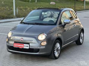 Red Fiat 500 2014 in Vilnius, with an engine capacity of 1.20 L and mileage of 146 thousand km for 6950 €, photo  on AUTOMOTO.COM.LV