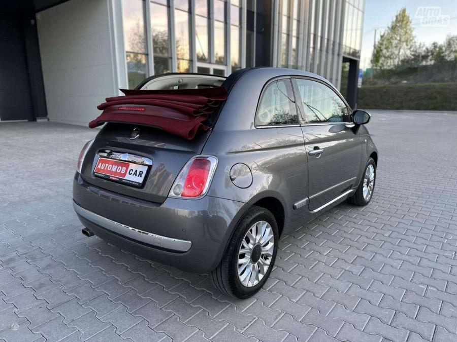 Red Fiat 500 2014 in Vilnius, with an engine capacity of 1.20 L and mileage of 146 thousand km for 6950 €, photo 9 on AUTOMOTO.COM.LV