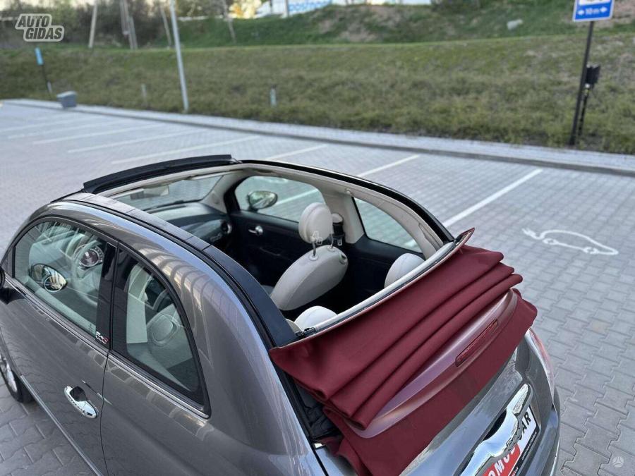 Red Fiat 500 2014 in Vilnius, with an engine capacity of 1.20 L and mileage of 146 thousand km for 6950 €, photo 10 on AUTOMOTO.COM.LV
