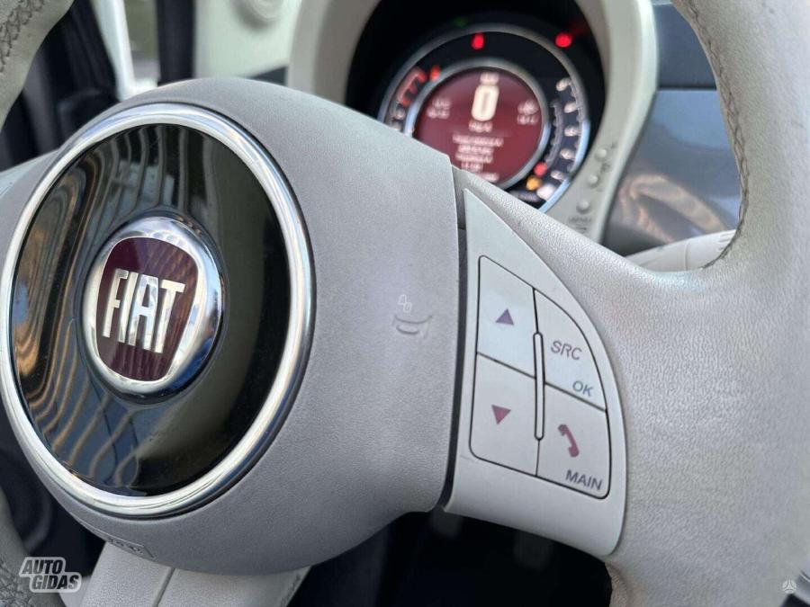 Red Fiat 500 2014 in Vilnius, with an engine capacity of 1.20 L and mileage of 146 thousand km for 6950 €, photo 17 on AUTOMOTO.COM.LV