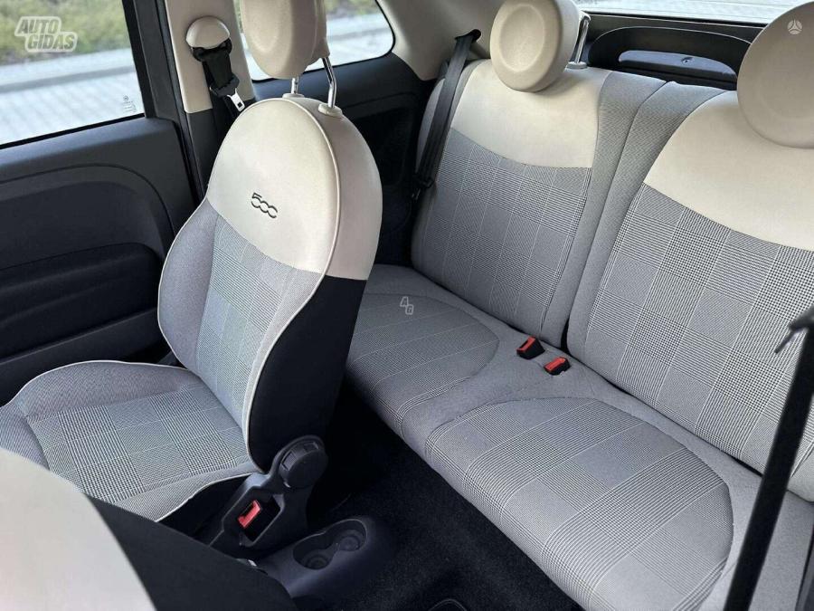 Red Fiat 500 2014 in Vilnius, with an engine capacity of 1.20 L and mileage of 146 thousand km for 6950 €, photo 27 on AUTOMOTO.COM.LV
