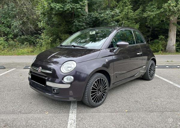 Violets Fiat 500 2016 Klaipėda, ar dzinēja tilpumu 1.24 L un nobraukumu 125 tūkst. km par 4900 €, foto 1 vietnē AUTOMOTO.COM.LV