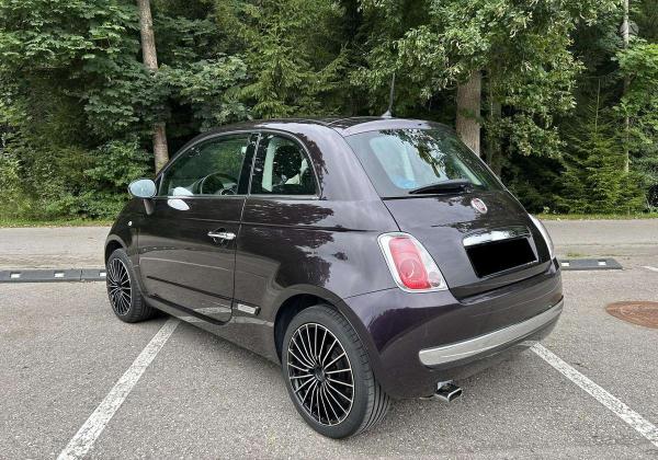 Violets Fiat 500 2016 Klaipėda, ar dzinēja tilpumu 1.24 L un nobraukumu 125 tūkst. km par 4900 €, foto 5 vietnē AUTOMOTO.COM.LV