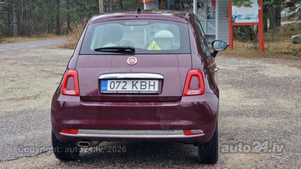 Фиолетовый Фиат 500 2020 в Таллин, объемом двигателя 1.20 л и пробегом 87 тыс. км за 10500 €, фото 5 на AUTOMOTO.COM.LV