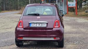 Violet Fiat 500 2020 in Tallinn, with an engine capacity of 1.20 L and mileage of 87 thousand km for 10500 €, photo 6 on AUTOMOTO.COM.LV