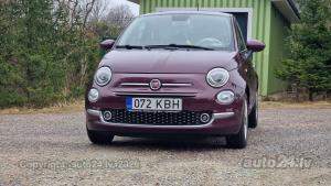 Violet Fiat 500 2020 in Tallinn, with an engine capacity of 1.20 L and mileage of 87 thousand km for 10500 €, photo 11 on AUTOMOTO.COM.LV