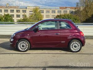 Violet Fiat 500 2021 in Riga, with an engine capacity of 1.20 L and mileage of 45 thousand km for 8590 €, photo 4 on AUTOMOTO.COM.LV