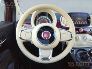 Violet Fiat 500 2021 in Riga, with an engine capacity of 1.20 L and mileage of 45 thousand km for 8590 €, photo 8 on AUTOMOTO.COM.LV