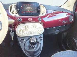 Violet Fiat 500 2021 in Riga, with an engine capacity of 1.20 L and mileage of 45 thousand km for 8590 €, photo 10 on AUTOMOTO.COM.LV