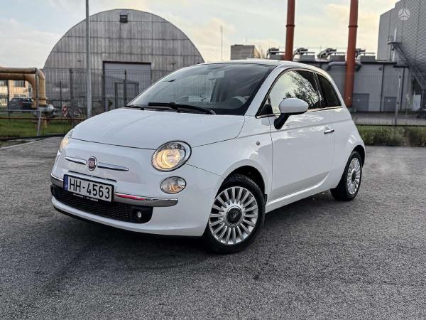 White Fiat 500 2009 in Jelgava, with an engine capacity of 1.24 L and mileage of 180 thousand km for 3200 €, photo 2 on AUTOMOTO.COM.LV