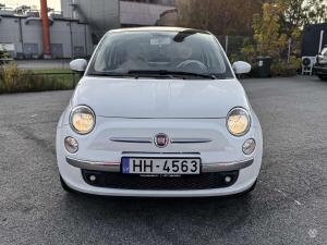 White Fiat 500 2009 in Jelgava, with an engine capacity of 1.24 L and mileage of 180 thousand km for 3200 €, photo 3 on AUTOMOTO.COM.LV