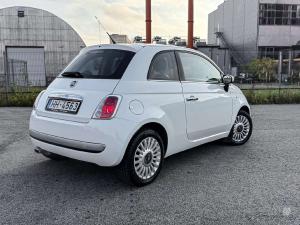 White Fiat 500 2009 in Jelgava, with an engine capacity of 1.24 L and mileage of 180 thousand km for 3200 €, photo 5 on AUTOMOTO.COM.LV
