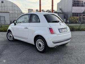 White Fiat 500 2009 in Jelgava, with an engine capacity of 1.24 L and mileage of 180 thousand km for 3200 €, photo 7 on AUTOMOTO.COM.LV