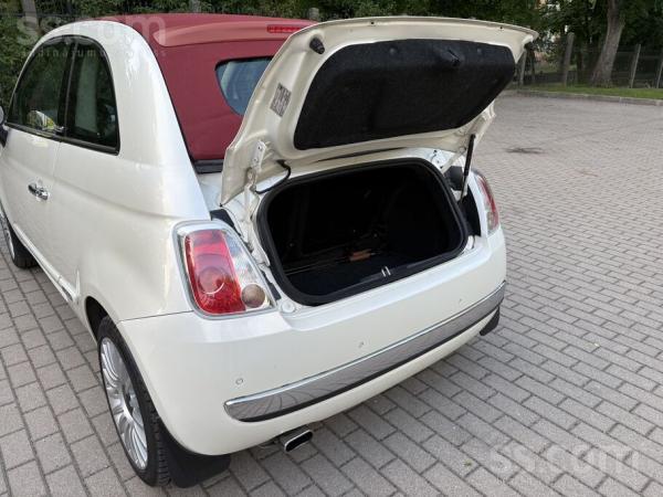 Balts Fiat 500 2010 Rīga, ar dzinēja tilpumu 1.20 L un nobraukumu 170 tūkst. km par 5200 €, foto 7 vietnē AUTOMOTO.COM.LV
