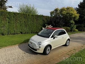 Balts Fiat 500 2011 Rīga, ar dzinēja tilpumu 1.40 L un nobraukumu 97 tūkst. km par 6750 €, foto  vietnē AUTOMOTO.COM.LV