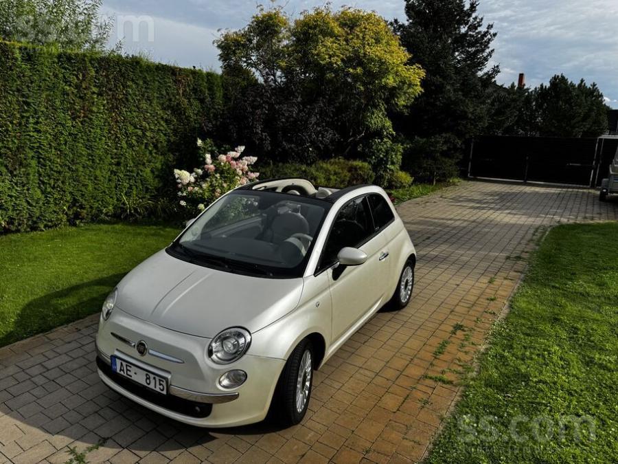 Balts Fiat 500 2011 Rīga, ar dzinēja tilpumu 1.40 L un nobraukumu 97 tūkst. km par 6750 €, foto 3 vietnē AUTOMOTO.COM.LV
