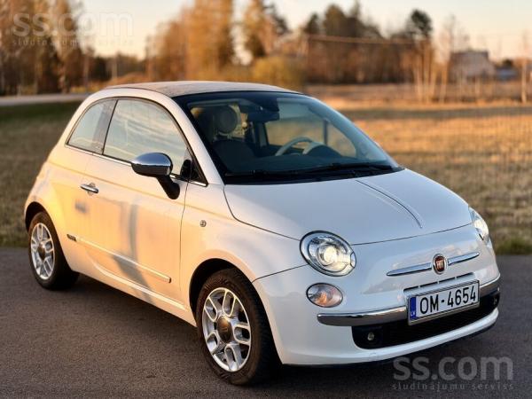 Balts Fiat 500 2012 Ogre, ar dzinēja tilpumu 0.90 L un nobraukumu 0 tūkst. km par 3700 €, foto 1 vietnē AUTOMOTO.COM.LV