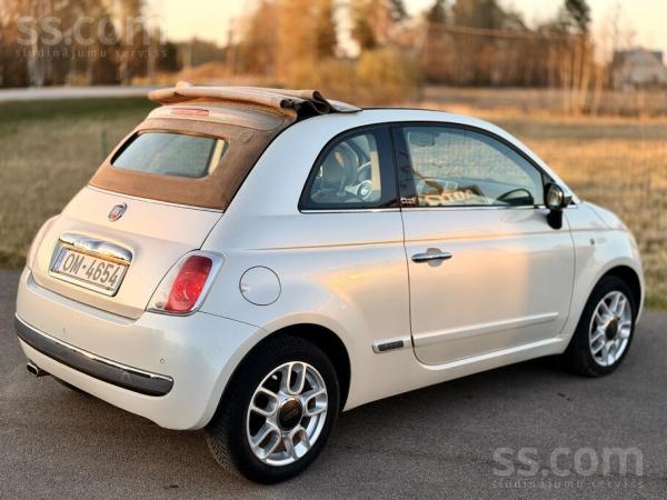 Balts Fiat 500 2012 Ogre, ar dzinēja tilpumu 0.90 L un nobraukumu 0 tūkst. km par 3700 €, foto 5 vietnē AUTOMOTO.COM.LV